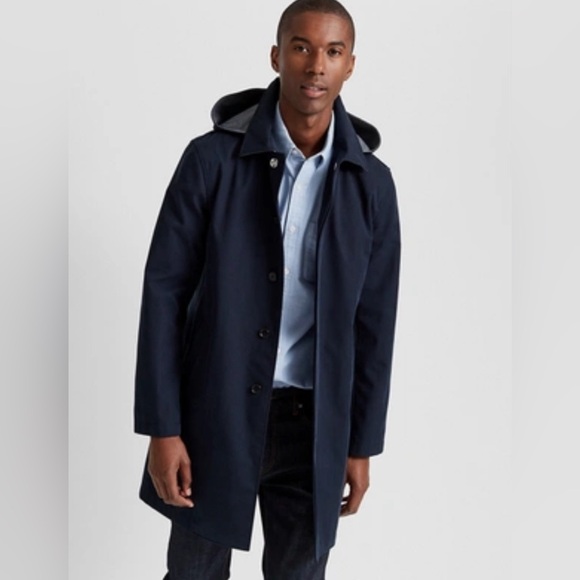 Club Monaco | Jackets & Coats | Club Monaco Mac Jacket Hooded Trench ...